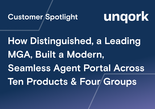 How Distinguished, a Leading MGA, Built a Modern, Seamless Agent Portal ...