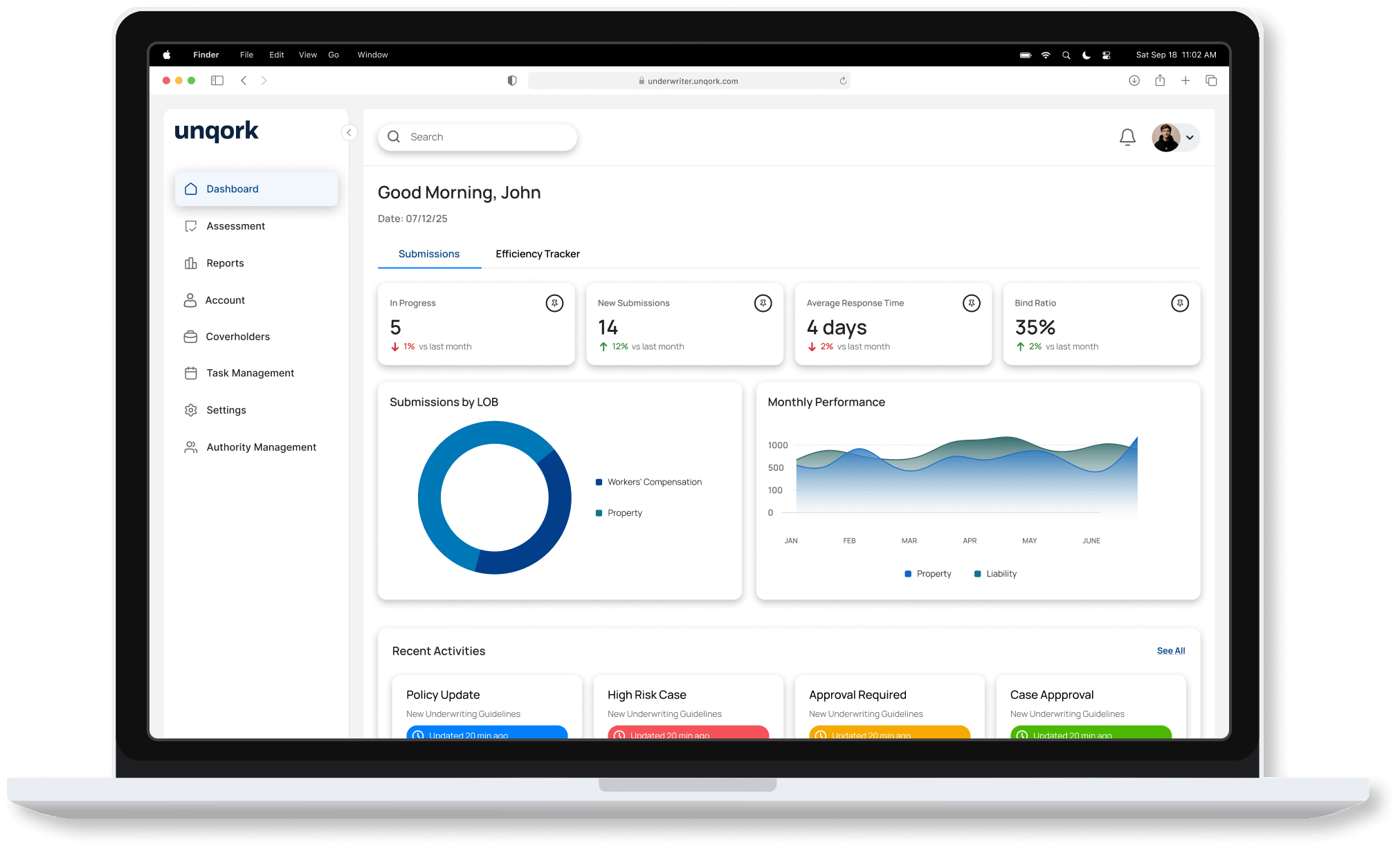 AI Underwriting Workbench: How Unqork Is Modernizing Commercial Insurance Underwriting | Unqork ...